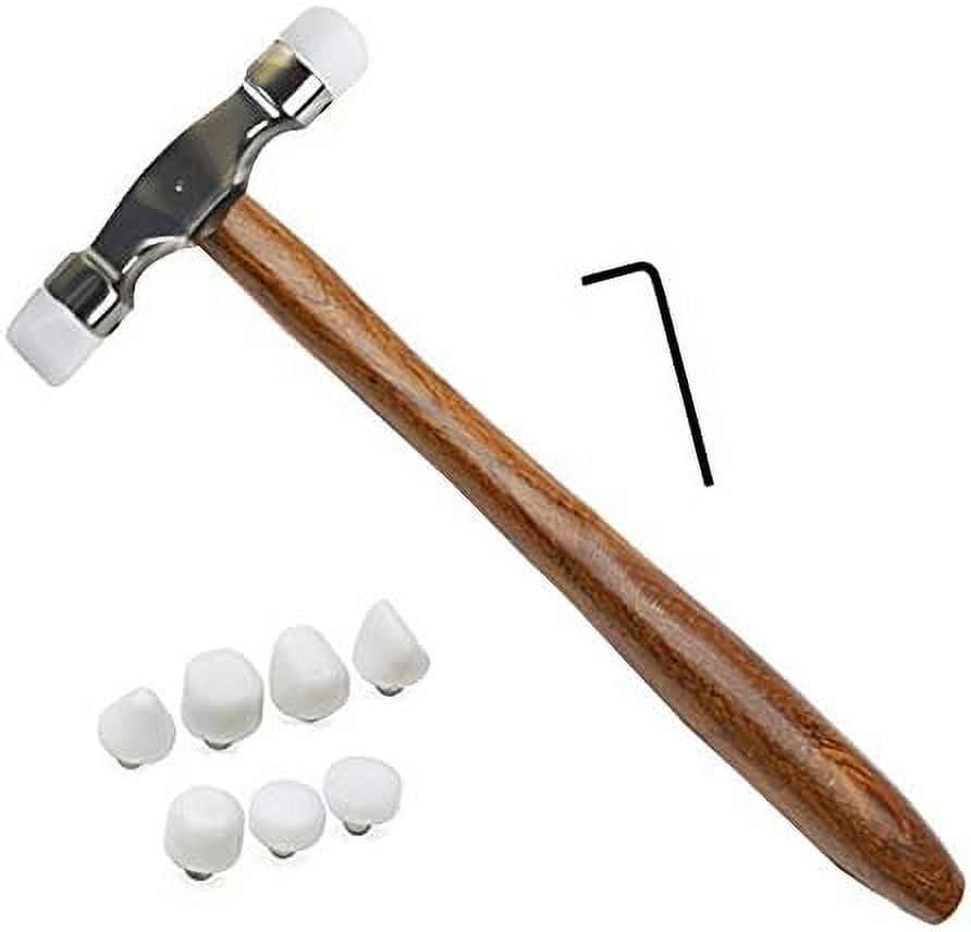 Hammer Heads Soft Touch 9 Face Plastic Tipped Jewelry Metal Forming ...