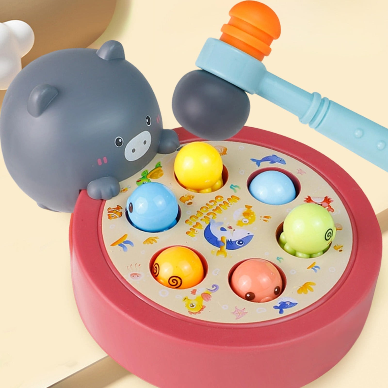 Hammer Mole Game for Toddler, Toys for 3-12 Year Old Boys and Girls ...