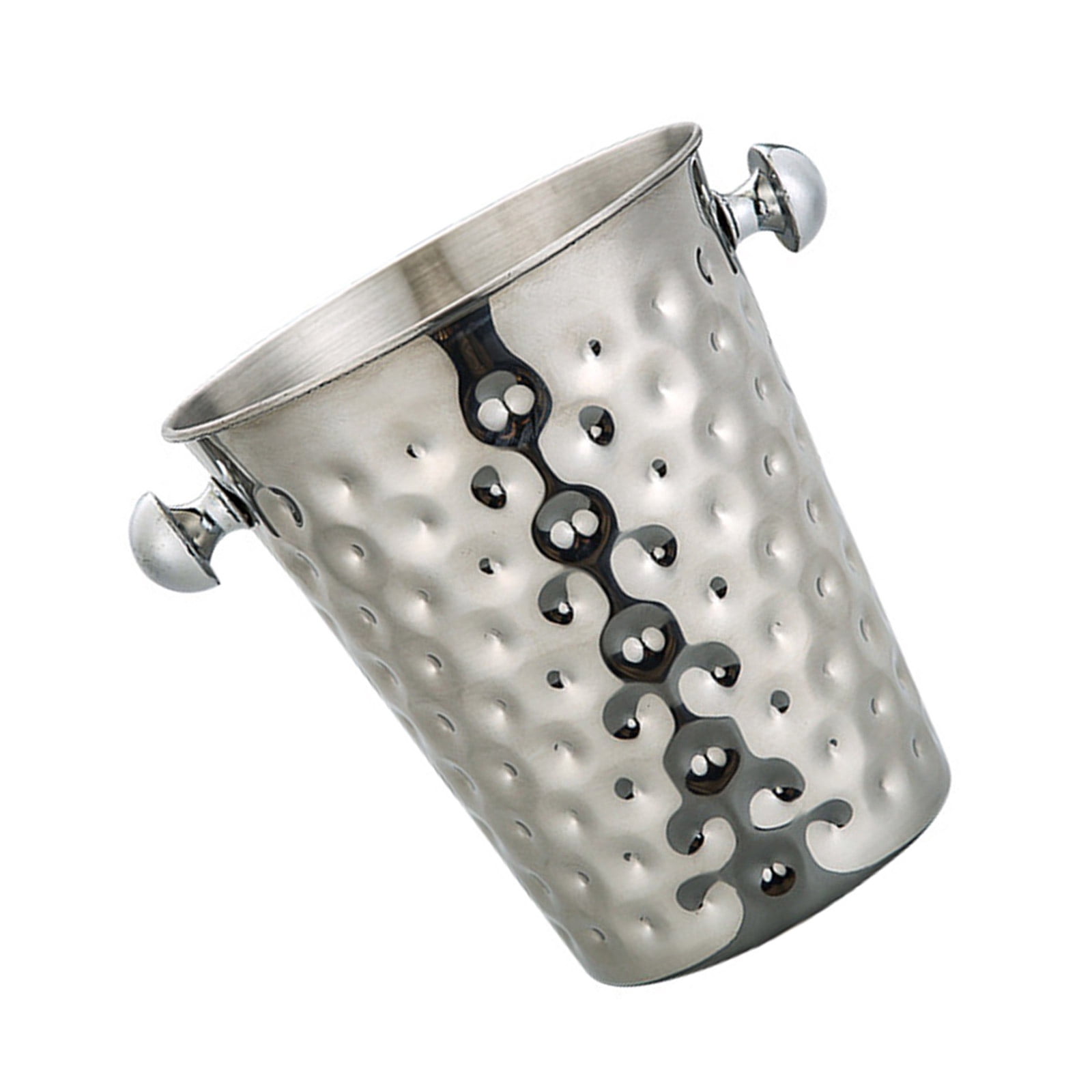 Hammer Pattern Beverage Ice Buckets Stainsless Steels Champagnes Bucket ...