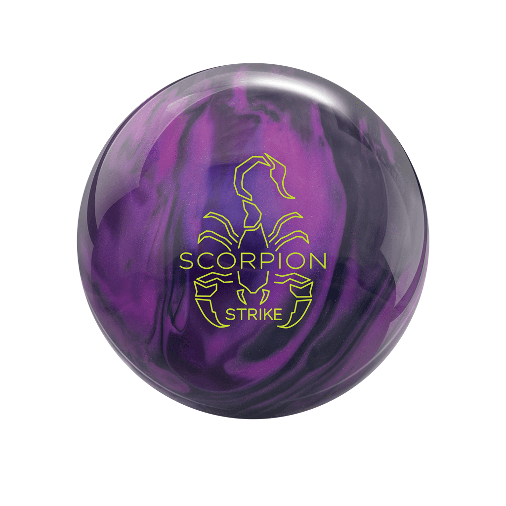 Hammer Scorpion Strike Bowling Ball - Black/Magenta/Indigo 15lbs ...