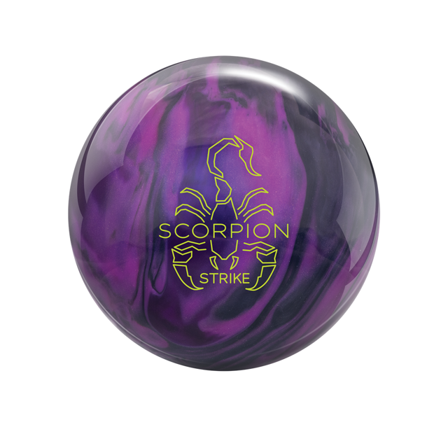 Hammer Scorpion Strike Bowling Ball - Black/Magenta/Indigo 15lbs ...