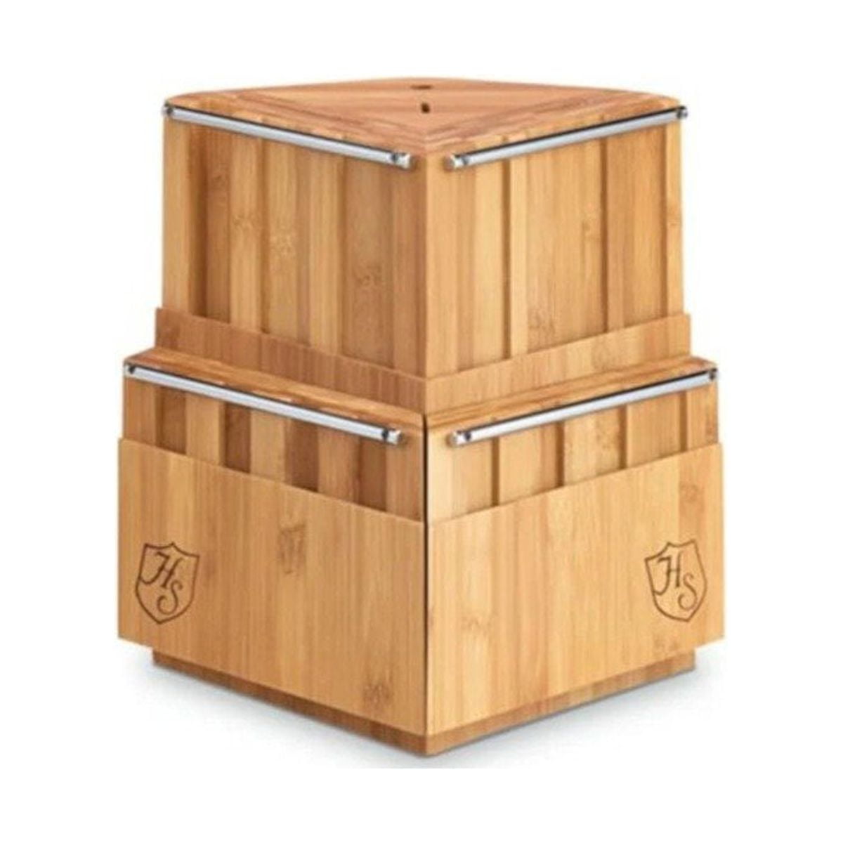 Hammer Stahl Cutlery Revolving 18-Slot Knife Block with Removable Steak ...