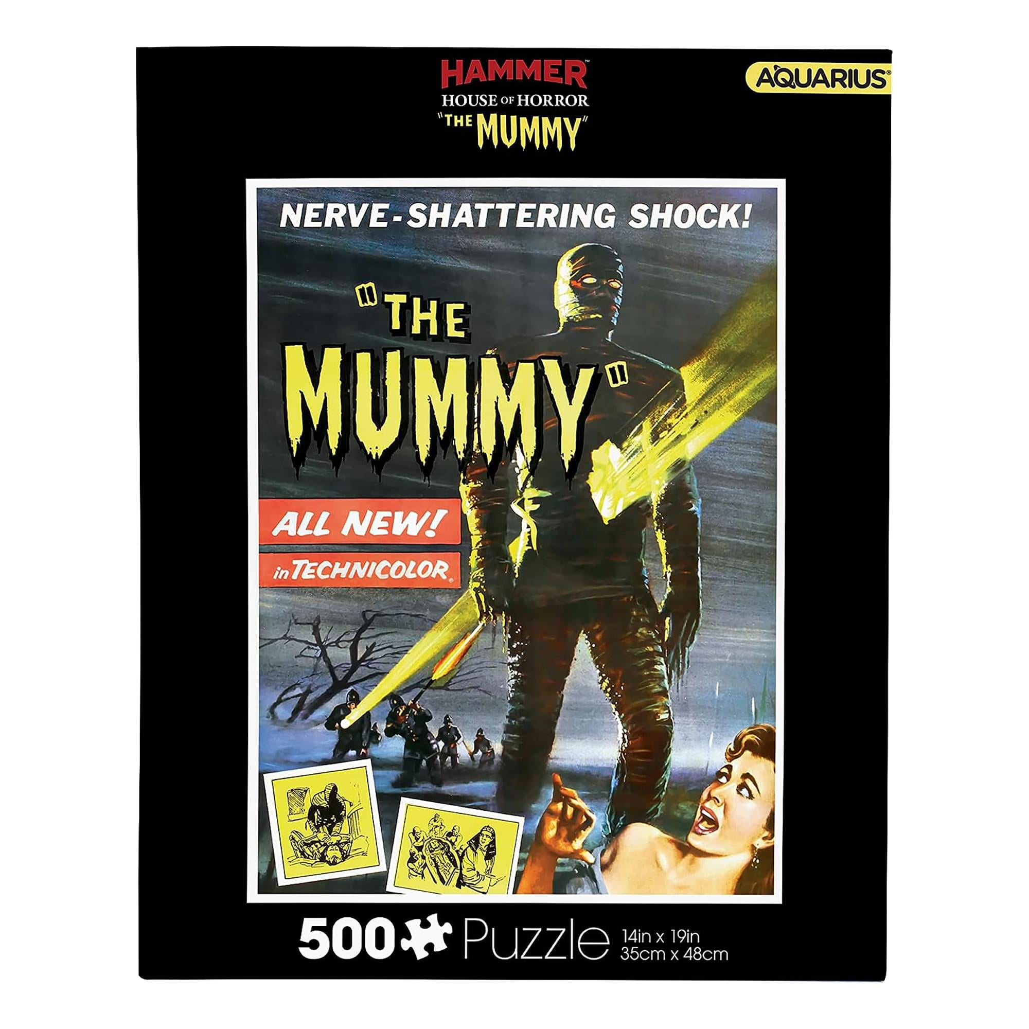Hammer Horror The Mummy 500 Piece Jigsaw Puzzle - Walmart.com