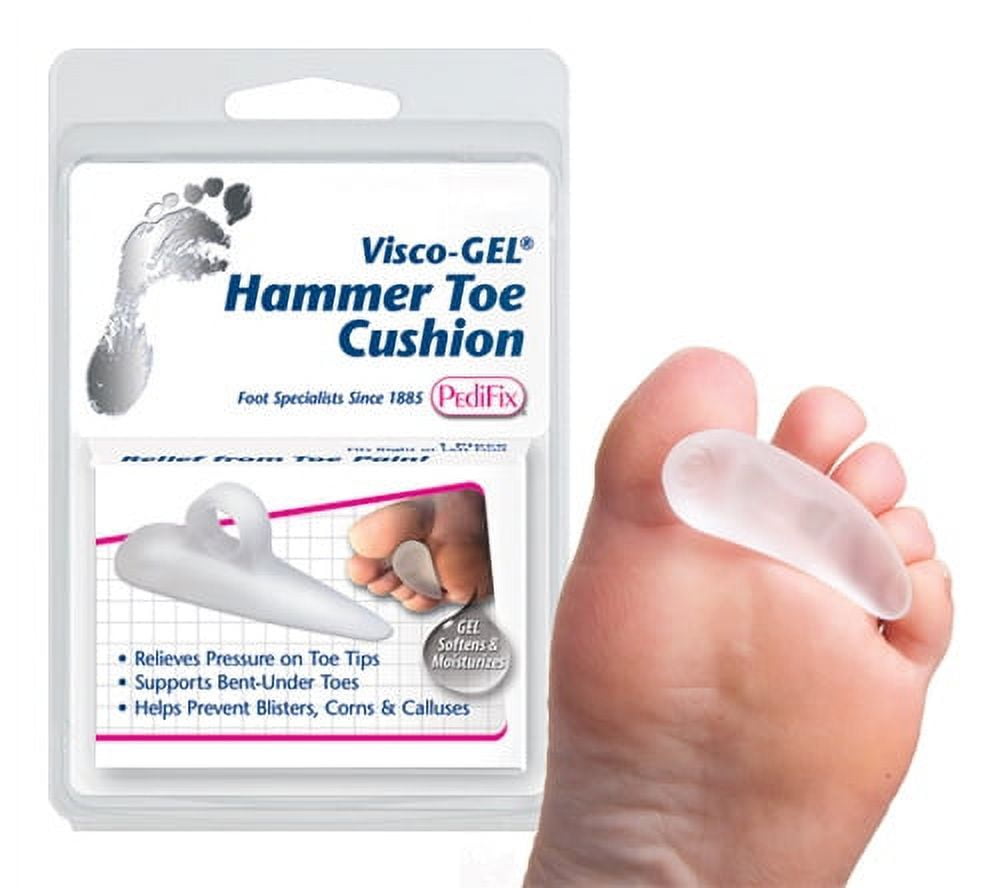 Pedifix Visco Gel Hammer Toe Cushion Small Right, 1 Ea HSA/FSA Eligible ...
