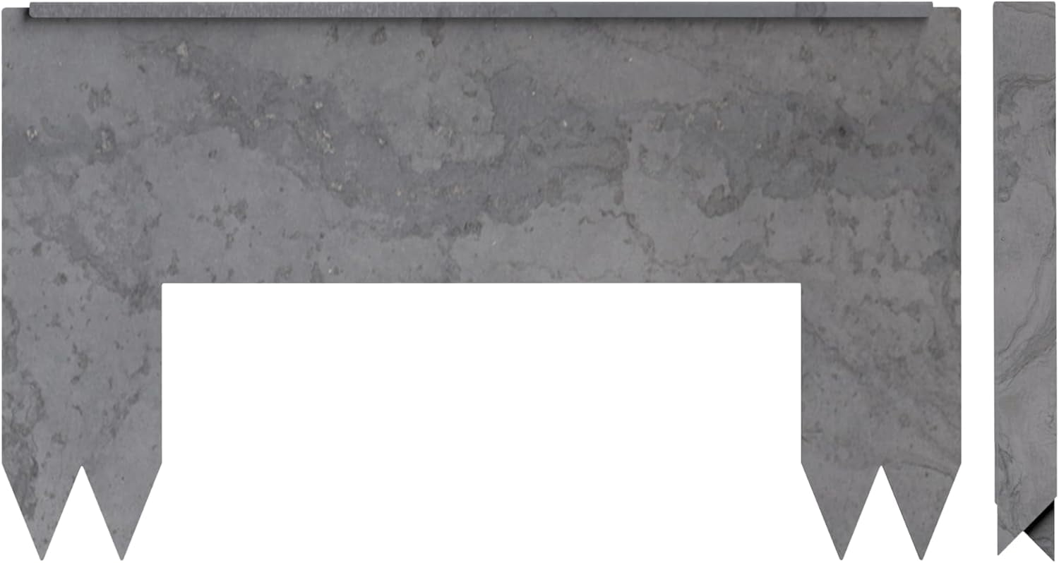 Hammer-in Landscape Edging - Cor-Ten Steel - 2ft Bridge Strips - Plus ...