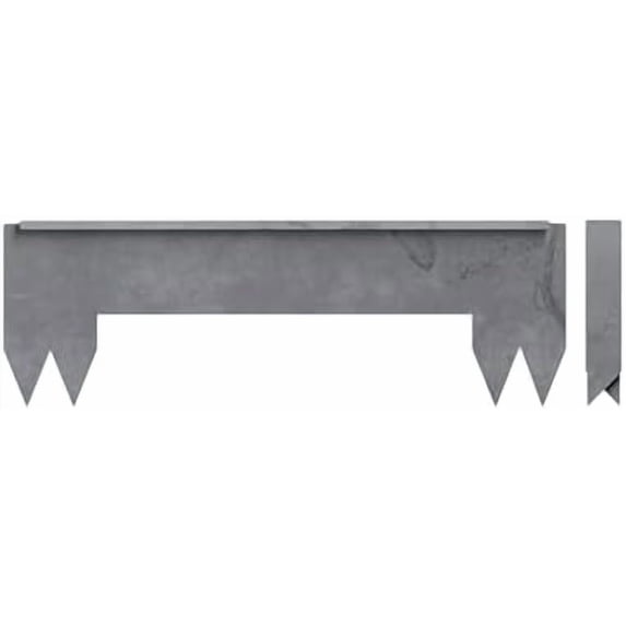 Hammer-in Landscape Edging - Cor-Ten Steel - 2ft Bridge Strips - Plus ...