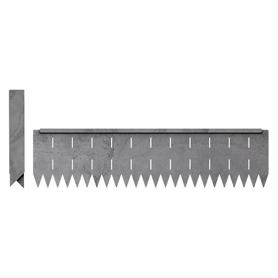 Hammer-in Landscape Edging - Cor-Ten Steel - 2ft Drainage Strips - Plus ...