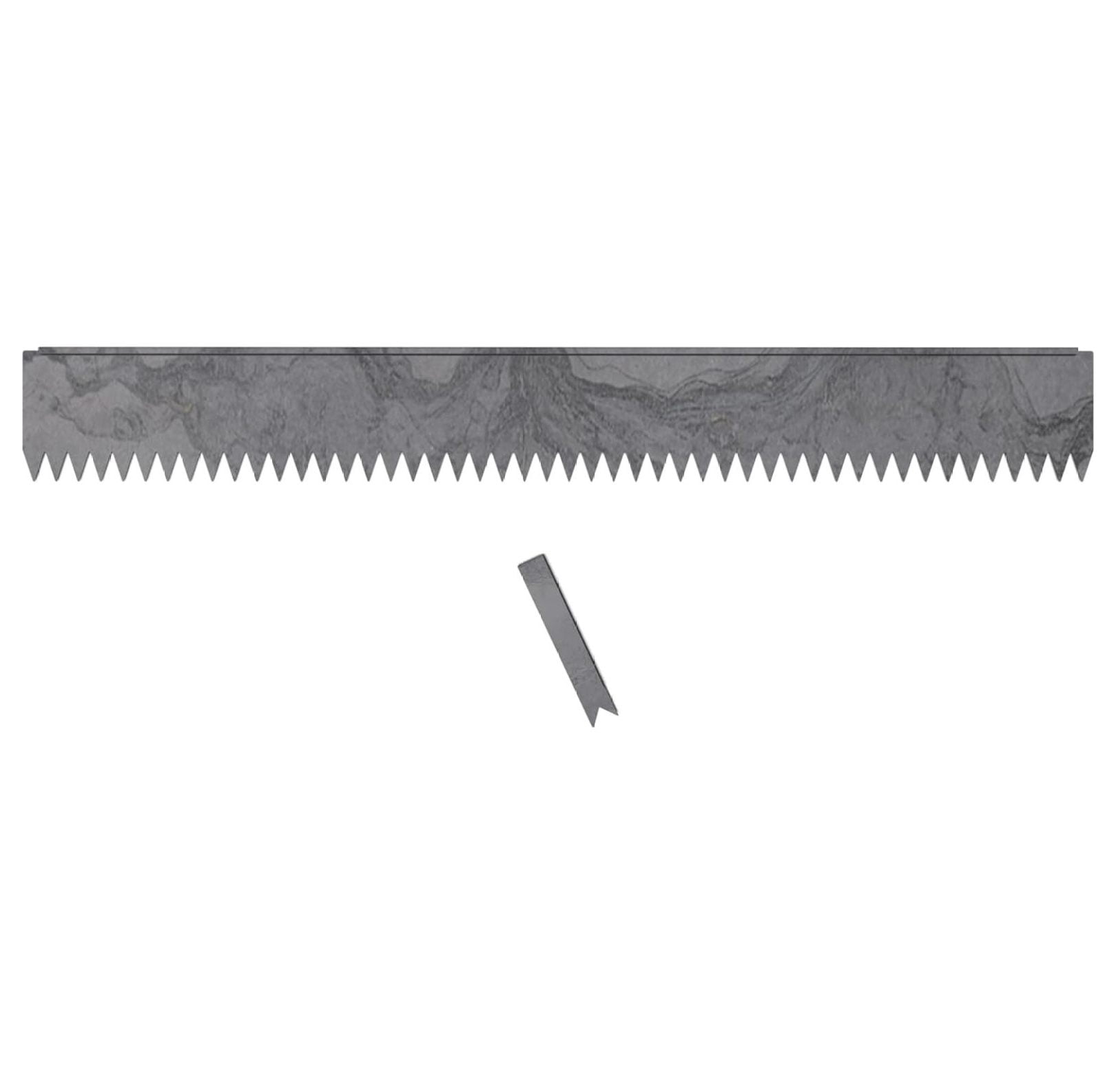 Hammer-in Landscape Edging - inch Strips - 14-Gauge Cor-Ten Steel - 8 ...