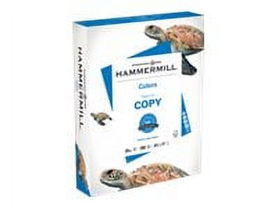 hammermill colored paper, blue printer paper, 20lb, 8.5x11 paper ...