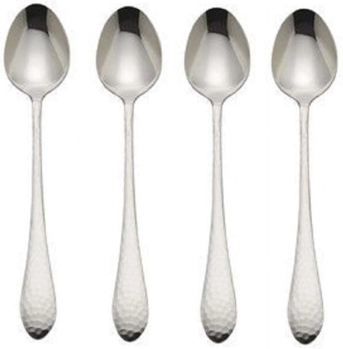 Hammered Antique Iced Teaspoon [Set of 4] - Walmart.com