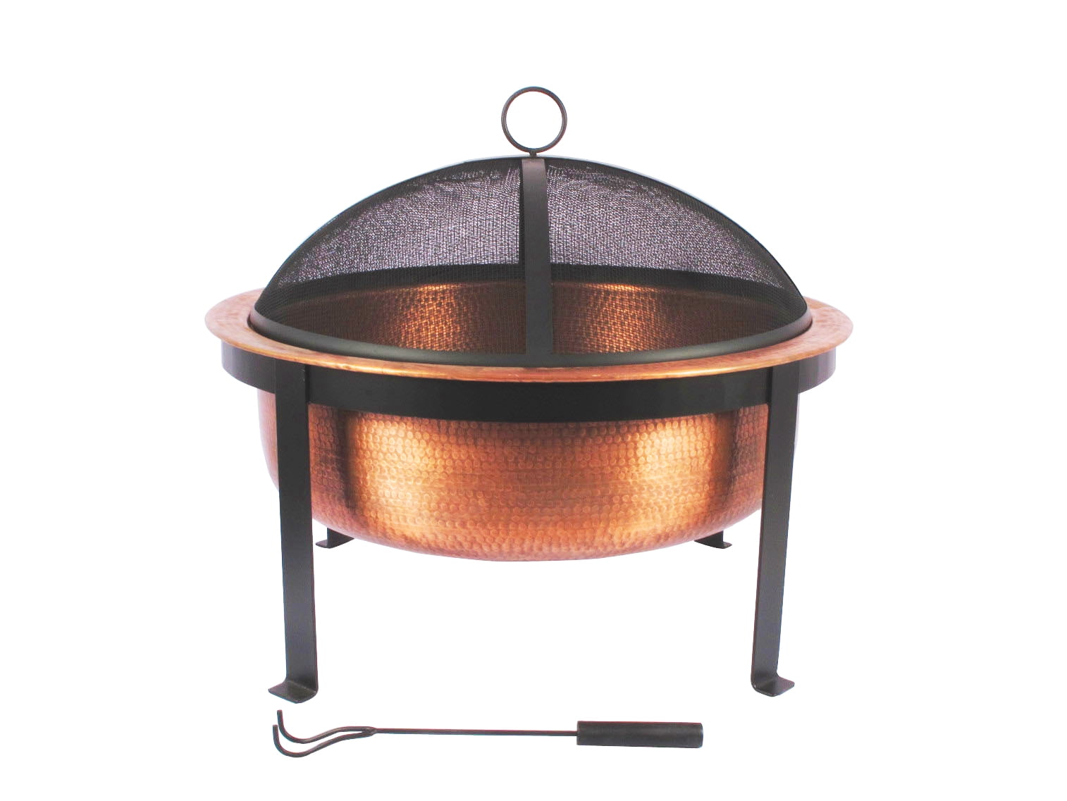 Hammered Copper Fire Pit - Walmart.com