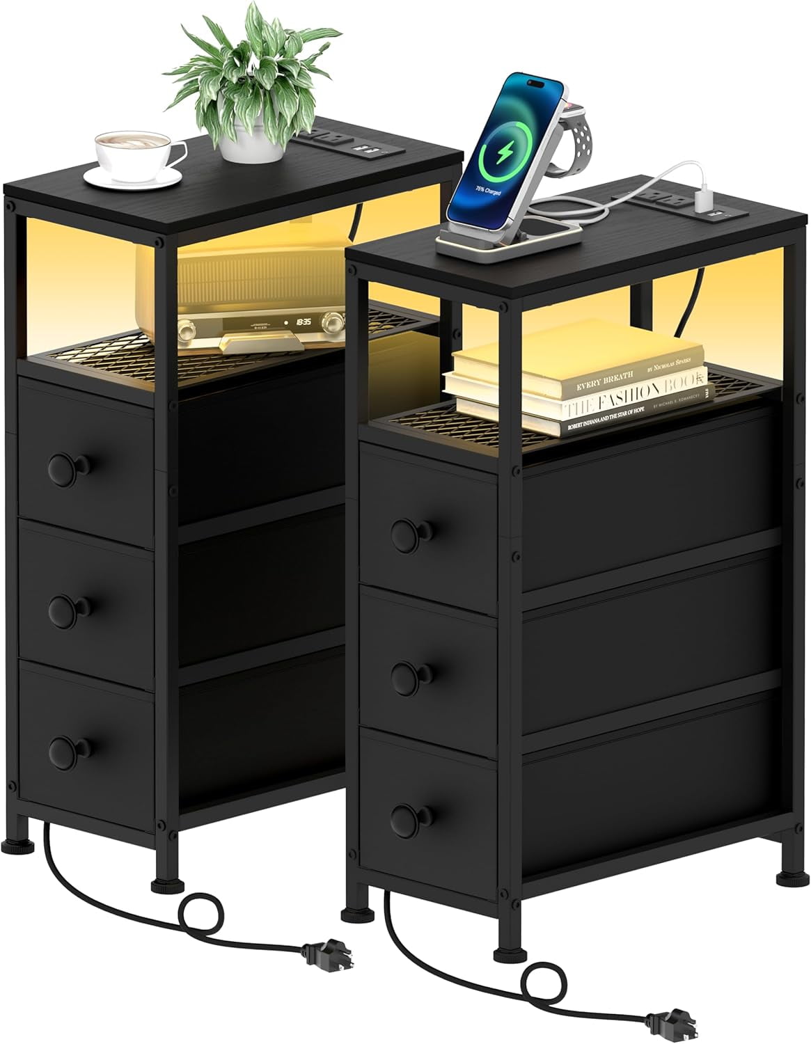 Hammered Metal Tray End Table, Pewter, 16.5 inch Diameter - Walmart.com