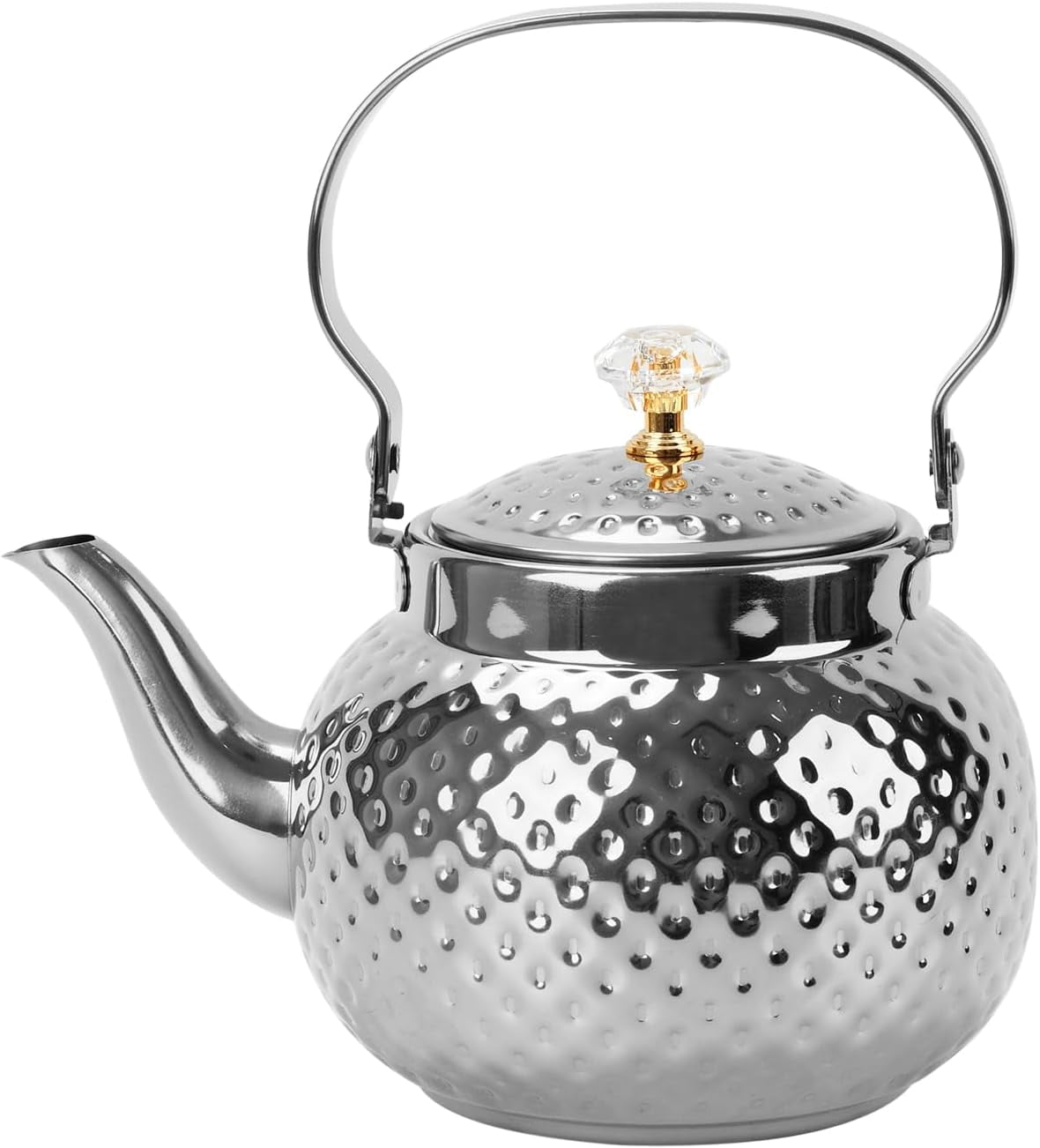 Hammered Middle Eastern Kettle, Teapot, Coffee Pot, Food Grade ...