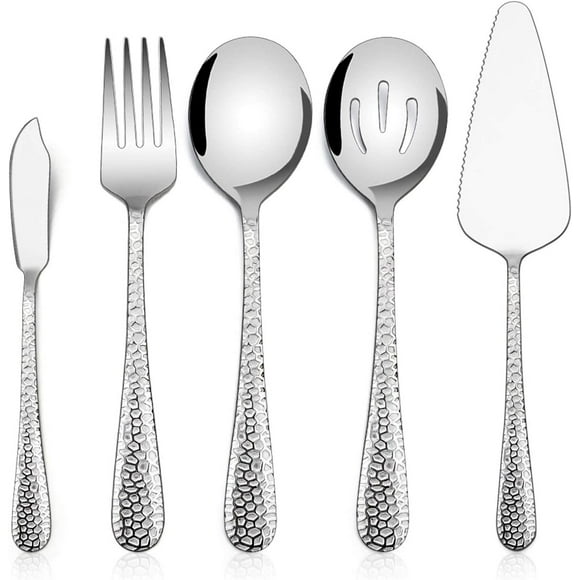 Buffet Serving Utensils for Home and Catering in Stylish Steel