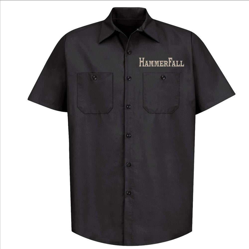 Hammerfall Hammer Shield Work Shirt - Walmart.com