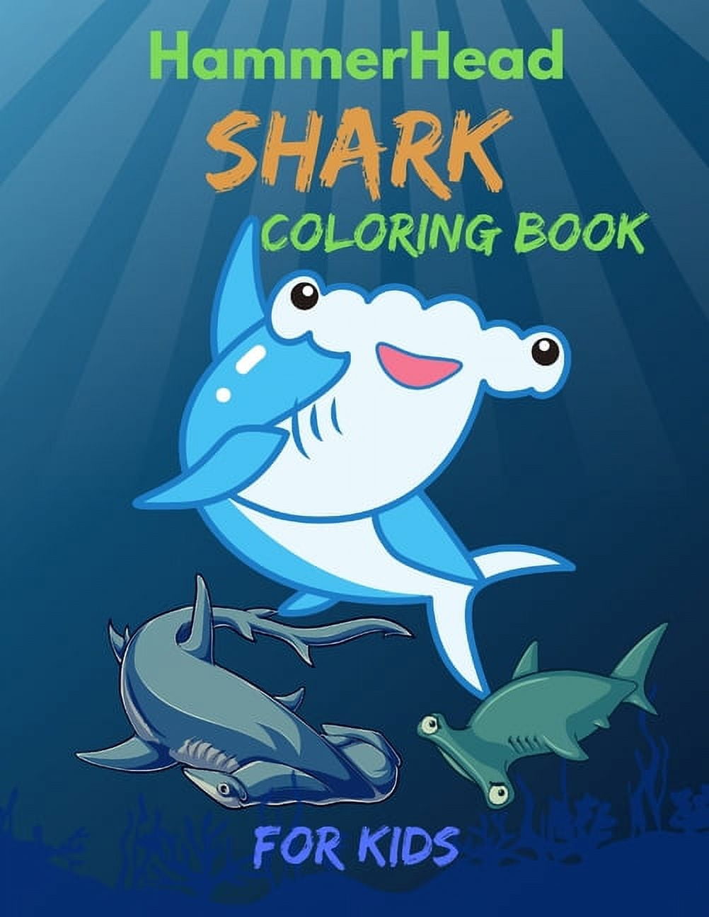 Cute Shark Coloring Pages For Kids