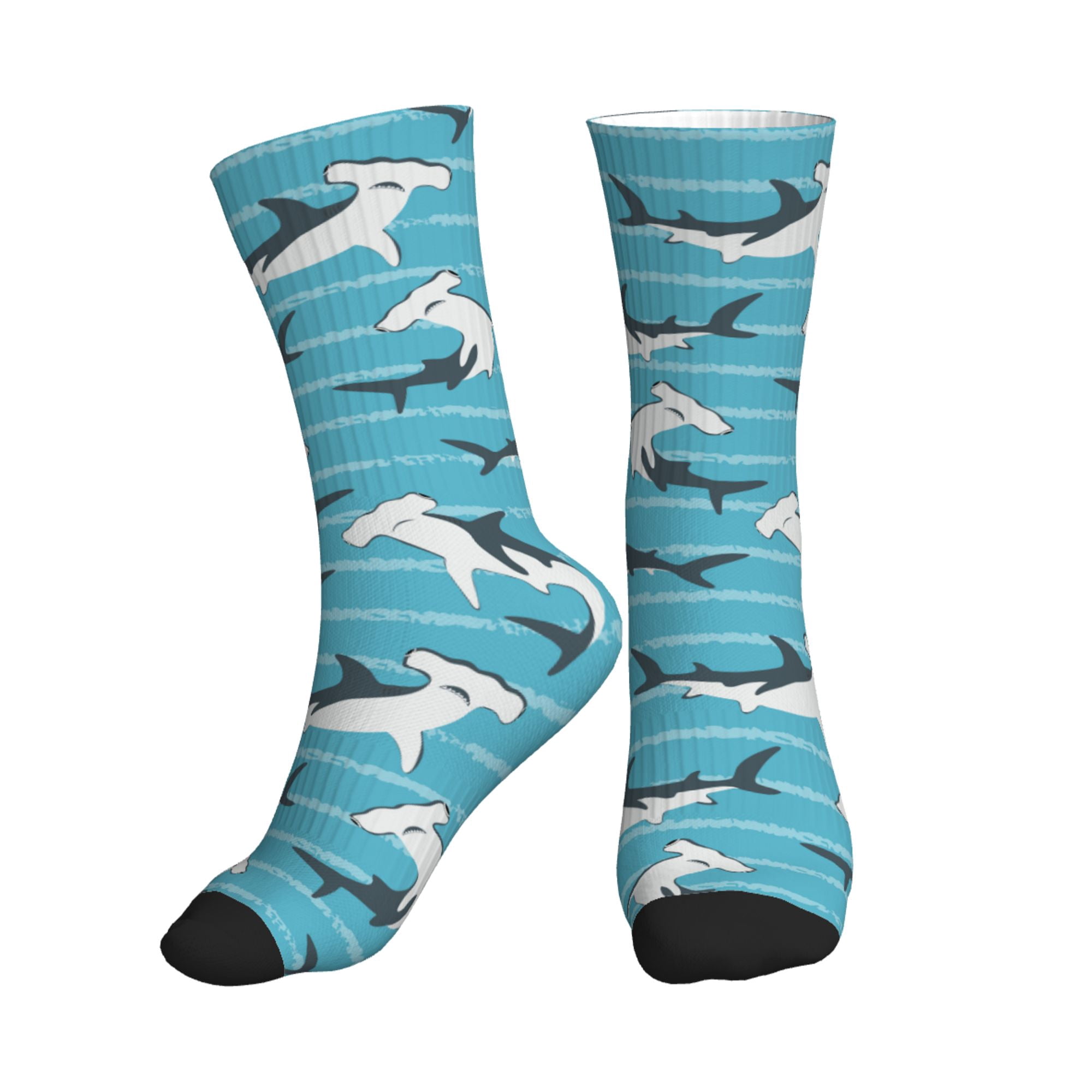 Hammerhead Shark Funny Socks For Men & Women-Gifts For Golfing,Hunting ...