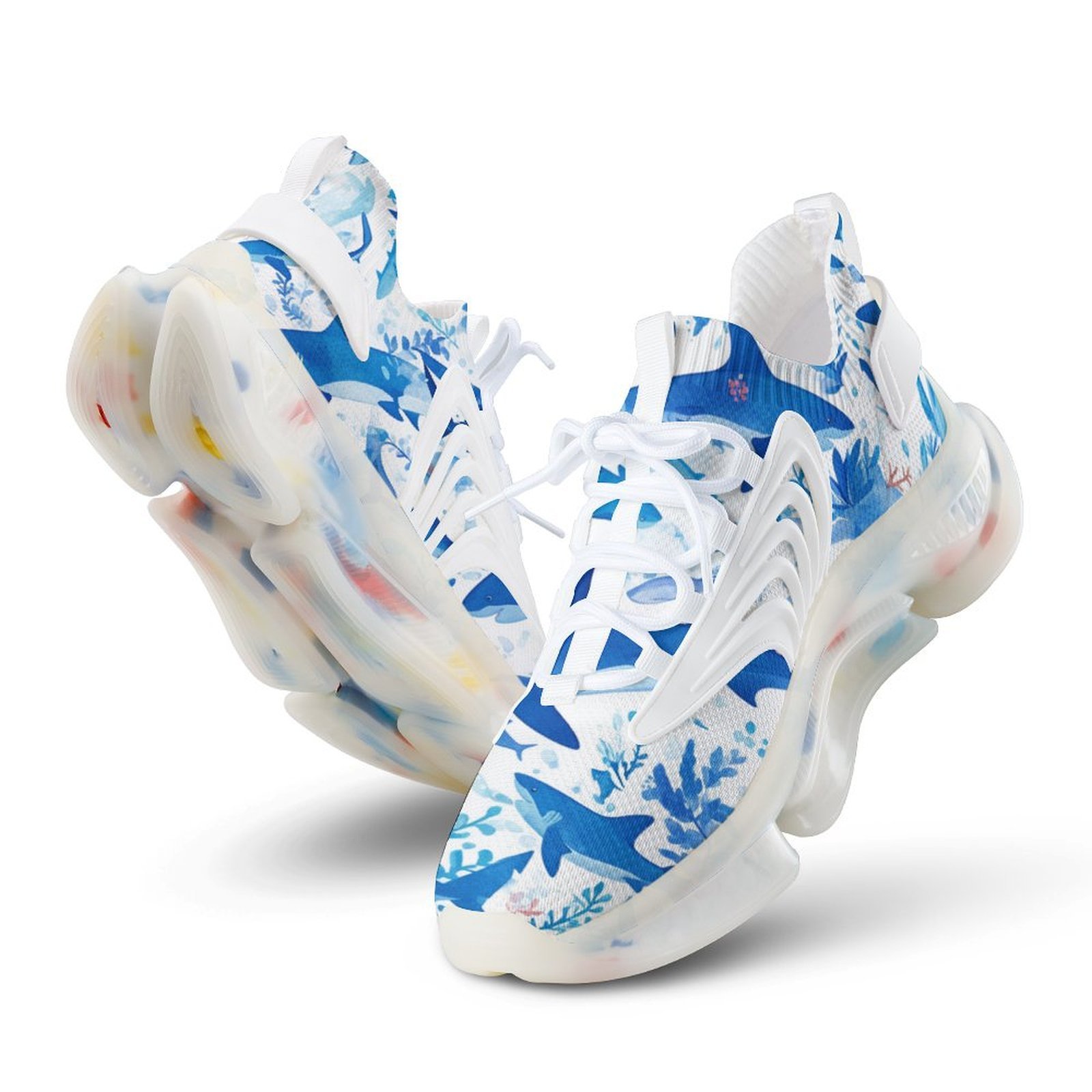 Hammerhead Shark Marine Life Walking Shoes for Men Woman Lightweight ...