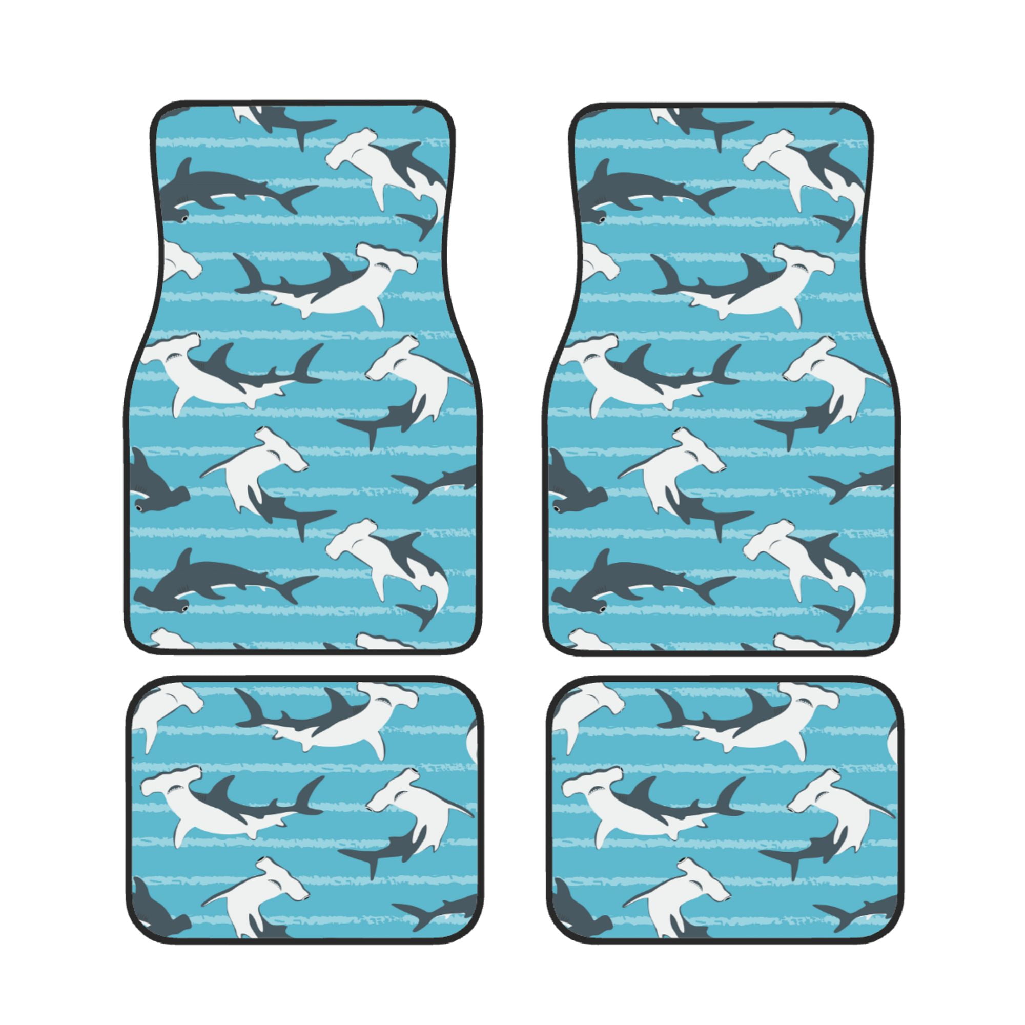 Hammerhead Shark Universal Fit Carpet Floor Mats For Car Suv Van ...