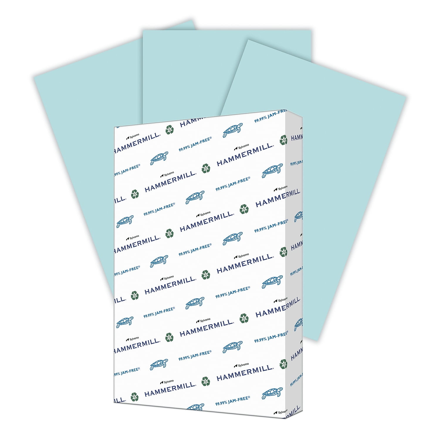 Hammermill Colors Multipurpose Paper 20 lbs 11" x 17" Blue 500/Ream ...