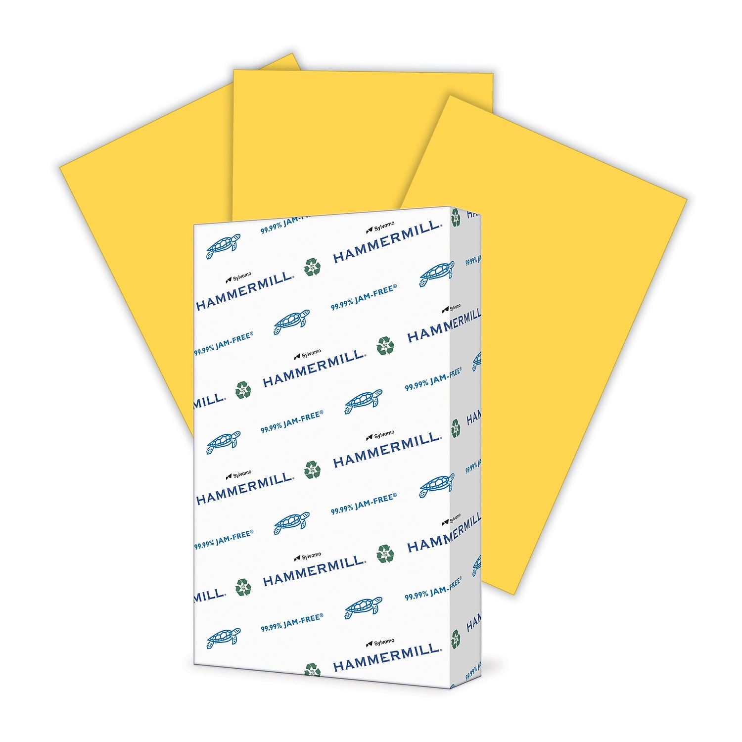 Hammermill Colors Multipurpose Paper 20 lbs 8.5" x 14" Goldenrod 640196 ...