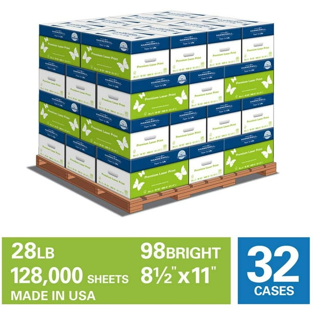 Hammermill Paper, Premium Laser Printer Paper, 8.5 x 11 Paper, Letter ...