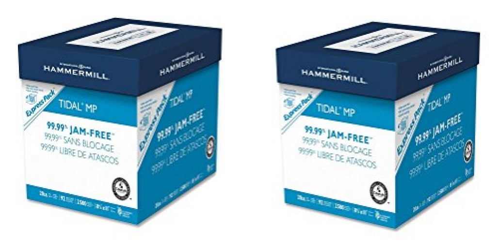 Hammermill Paper, Tidal MP, 20lb, 8.5 x 11, 92 Bright, Letter, 2500 ...