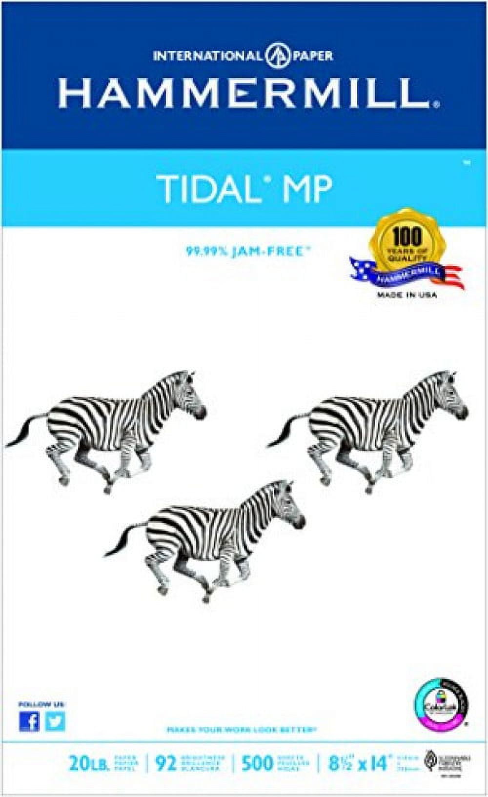 Hammermill Paper, Tidal MP, 20lb, 8.5 x 14, Legal, 92 Bright, 500 Sheet ...