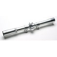 Hammers 22 Rifle Scope 4X20 with Dovetail Ring Polished Silver Chrome ...