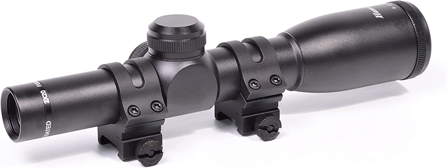 Hammers Elite Compact Lightweight Handgun Revolver Pistol Scope 2X20 w ...