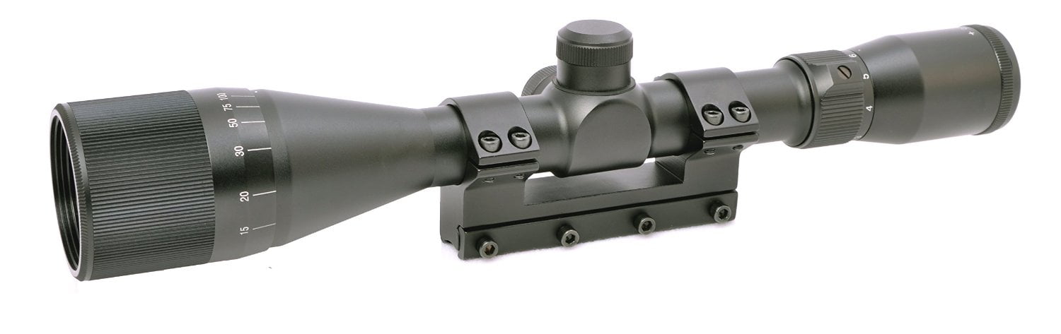 Hammers Magnum Spring Air Rifle scope 4-12X40AO w/ Stop Pin One Piece ...