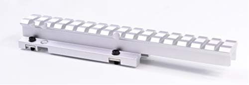 Hammers Stainless Silver Scope Base Rail Mount Weaver Style for Taurus ...