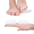 Hammertoe Corrector Gel Toe Straighteners with 3 Separator Loops ...