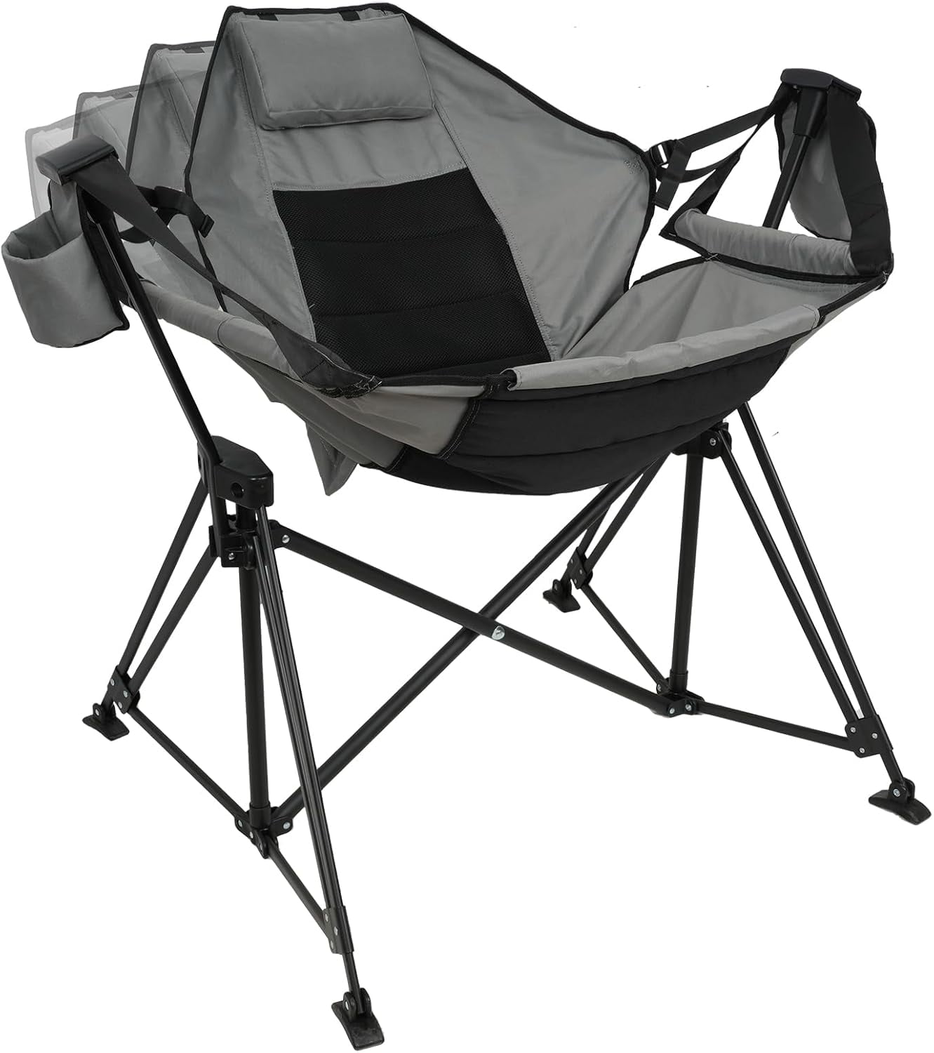 Hammock Camping Chair Folding 350lbs Foldable Portable Rocking Chairs ...