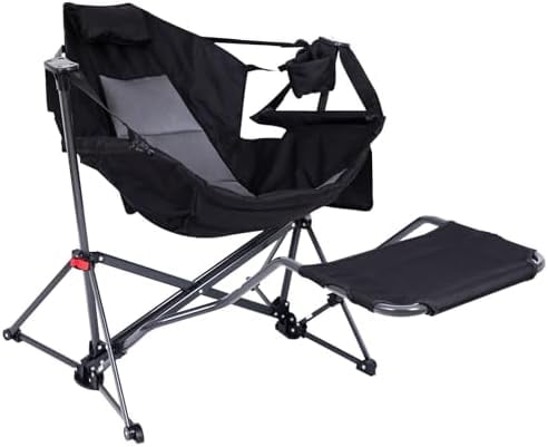 Hammock Chair with Footrest, Hammock Chair, Rocker Camping Chair ...