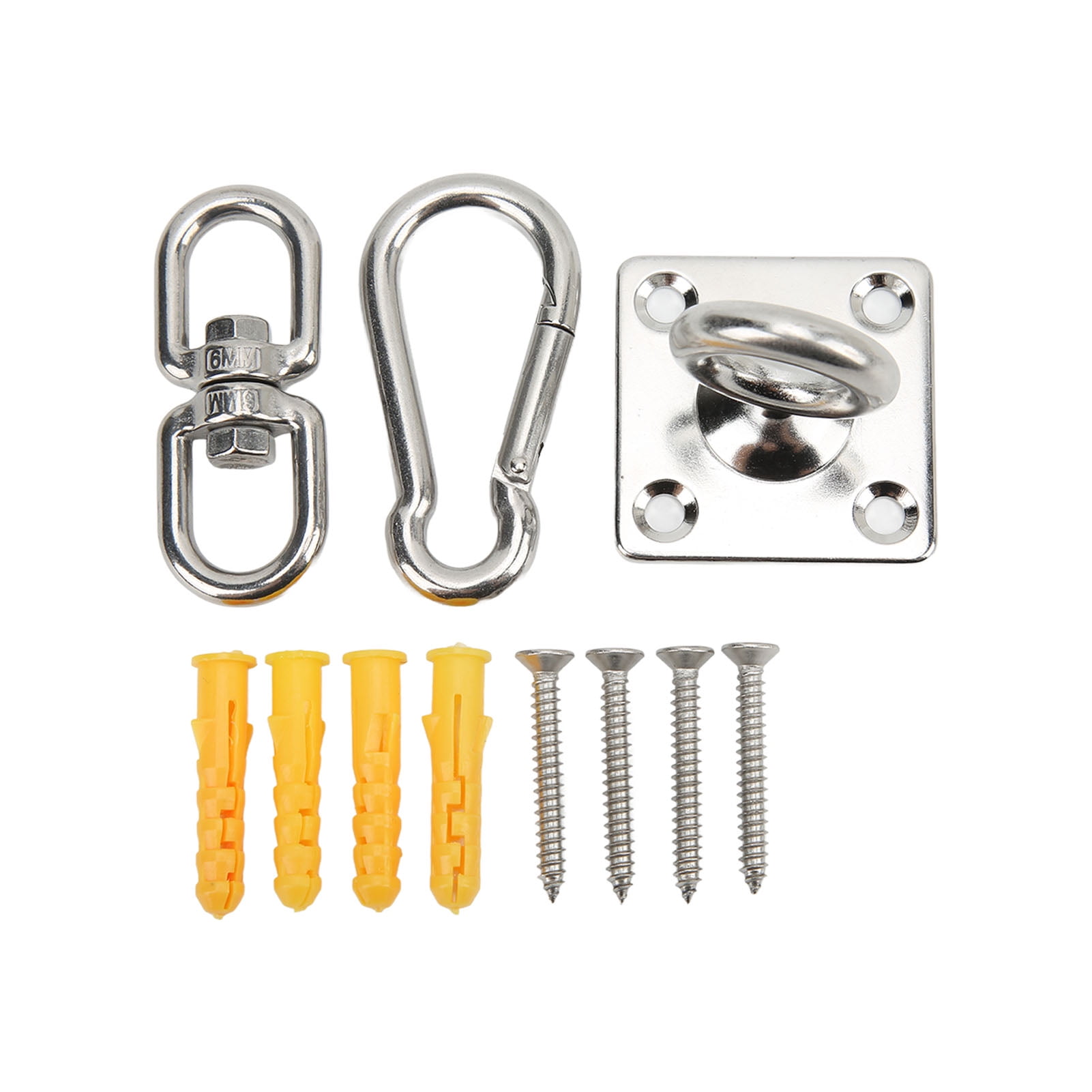 Hammock Chair Hanging Kit Stainless Steel Swing Ceiling Mount Set For