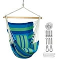 Hammock Chair Hanging Swing Include 2 Cushions and Hardware Kits, Max ...
