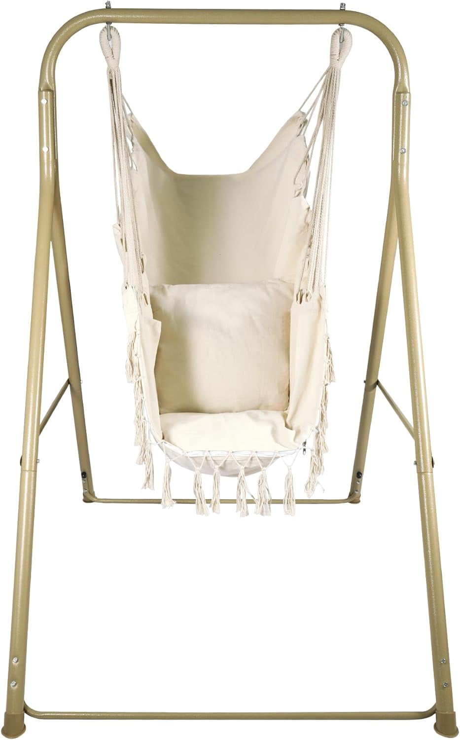 Hammock Chair with Stand,Include Hanging Swing Chair,Heavy Duty Hammock ...