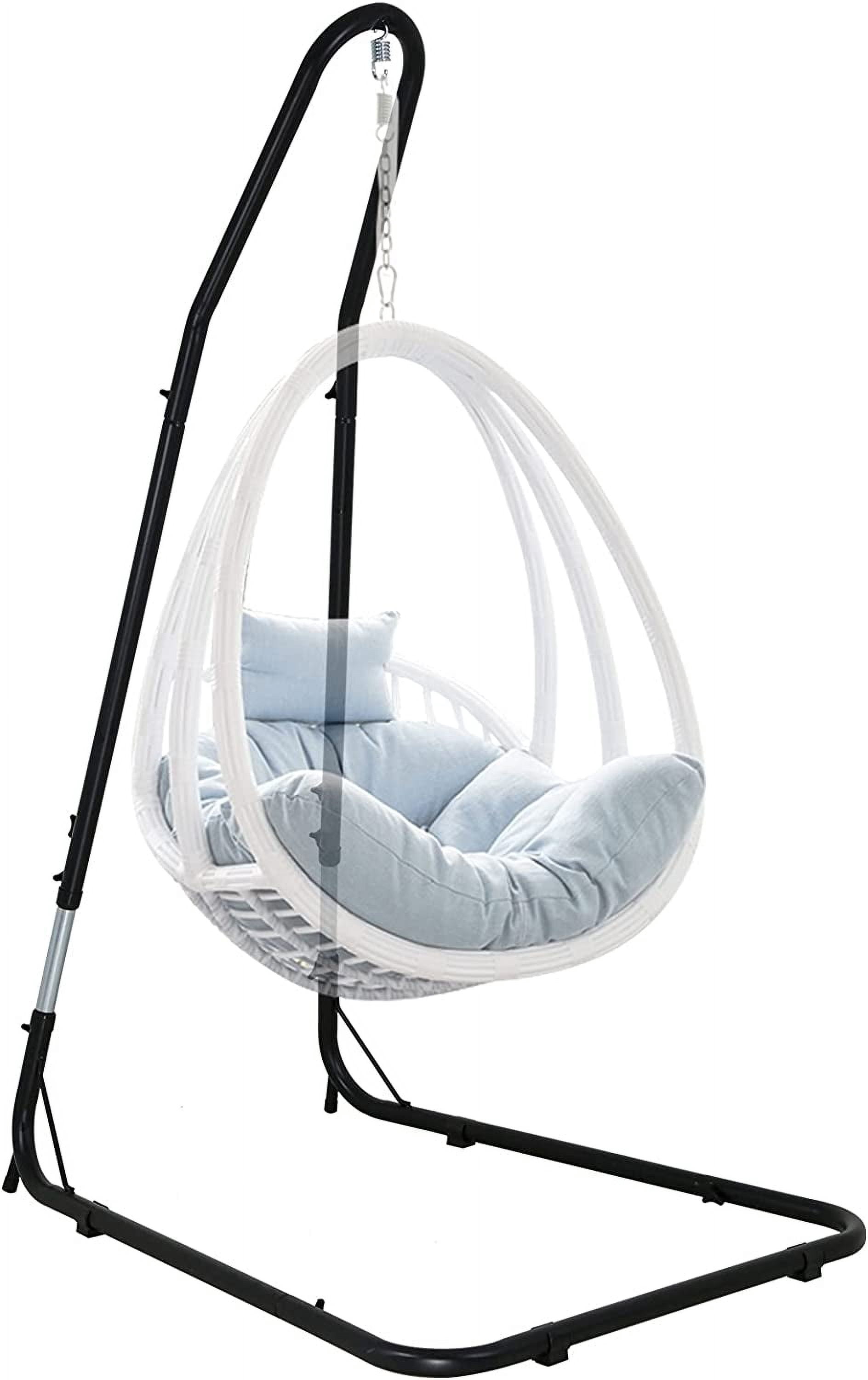 Hammock Chair Stands Solid Steel Construction Hanging Chair Stand ...