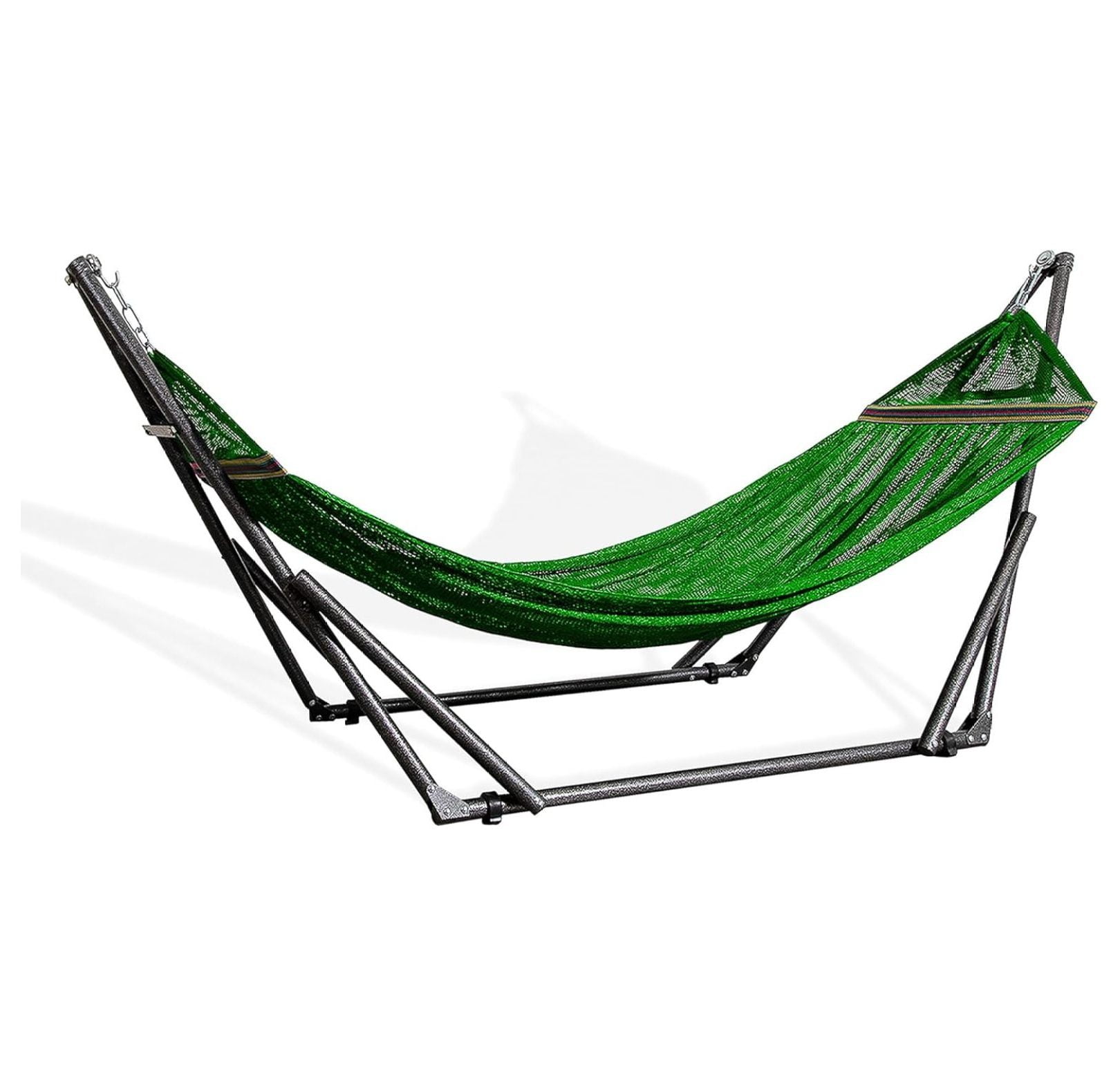 Hammock with Collapsible Steel Stand 450 lbs Capacity & Carrying Case ...
