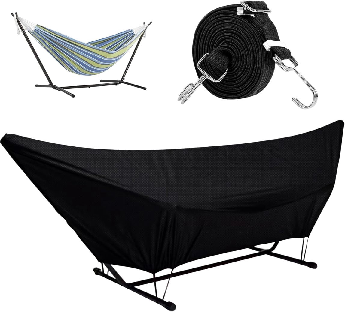 Hammock Cover Waterproof，420D Heavy Duty Oxford Cover with Elastic ...