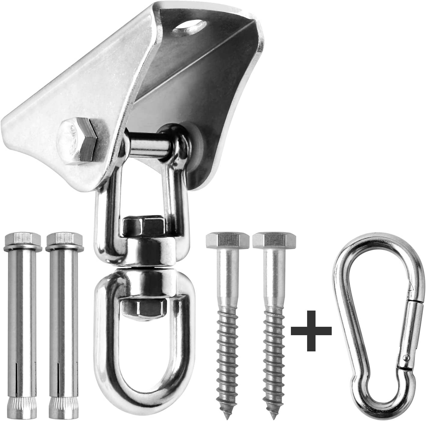 Hammock Hanging Kit, 1000 lb Capacity Heavy Duty 360° Rotate Swing Hars ...