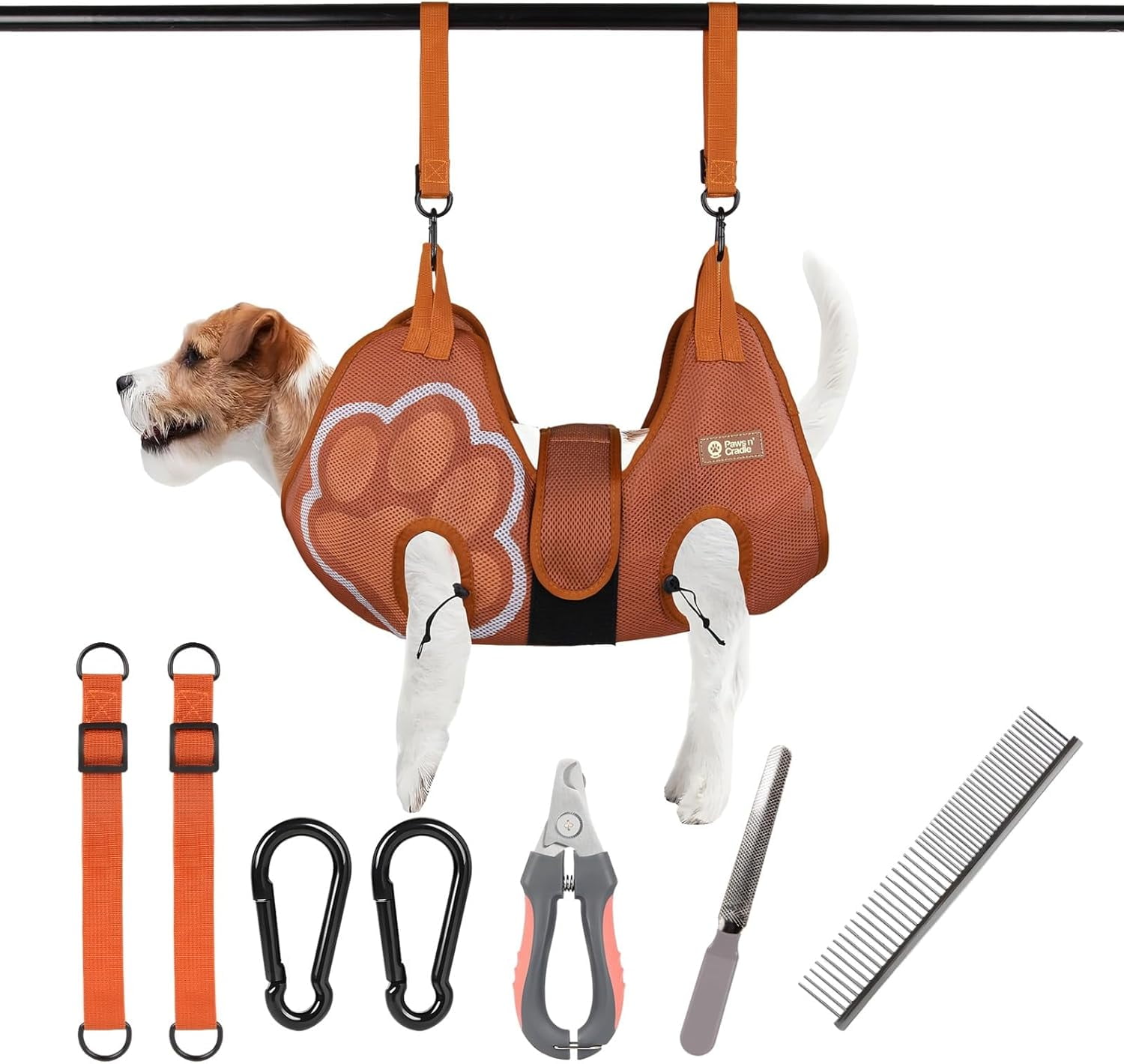 Hammock Harness for Dogs & Cats - Complete Kit with Adjustable Fittings ...