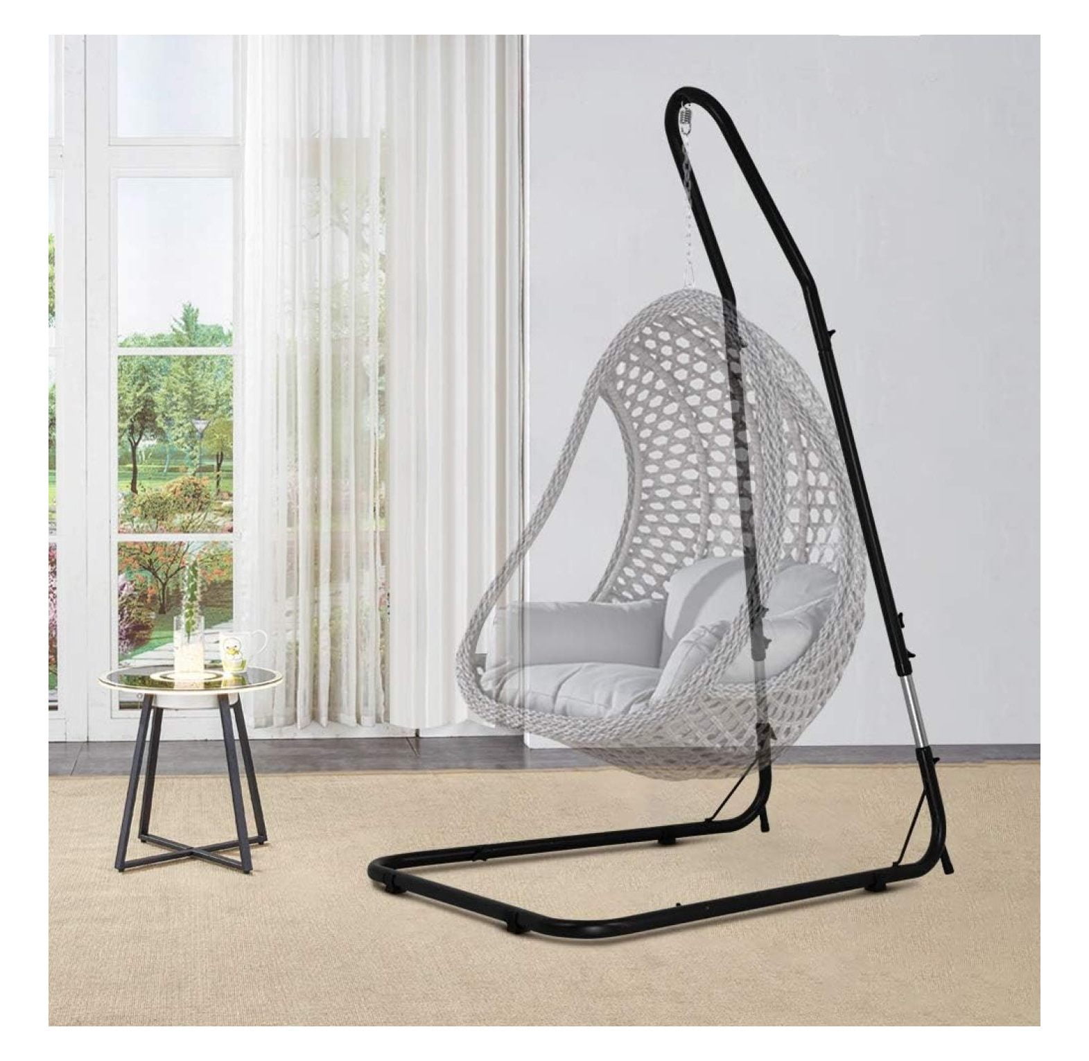 Hammock Stand Hammock Chair Stand Hammock Chair Swing Stand Indoor ...