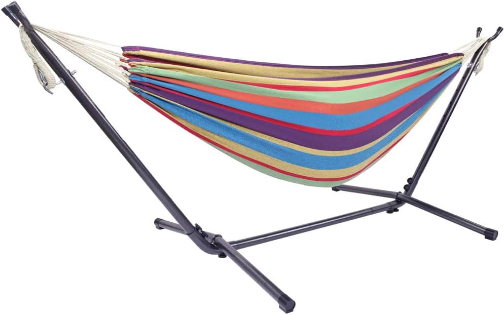 Hammock with Stand Heavy Duty, Portable Hammock w/Carrying Case ...