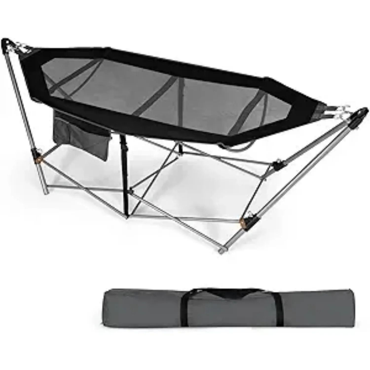 Hammock with Stand Included, Camping Hammock with Carrying Bag ...