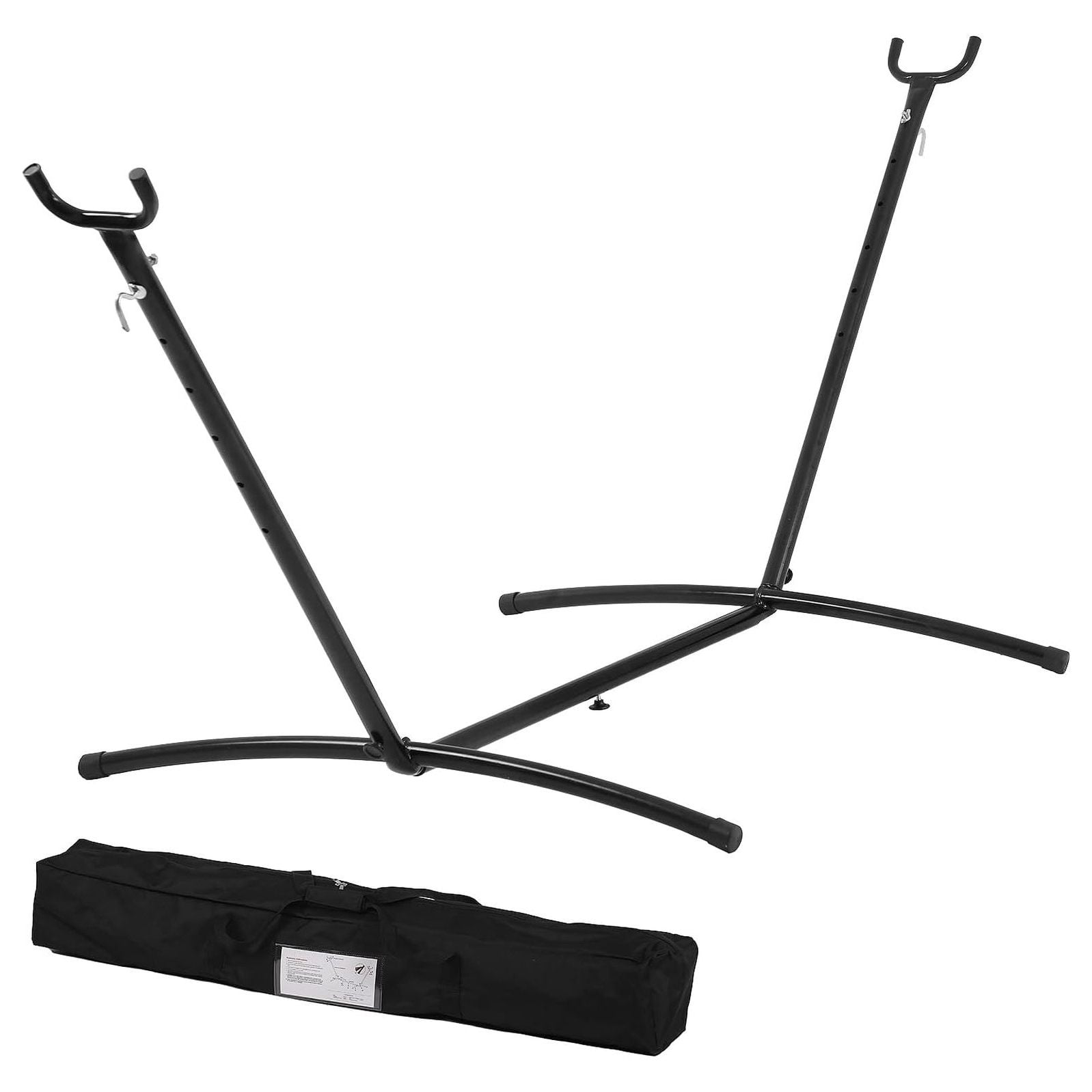 Hammock Stand Portable, 450lbs Capacity Heavy Duty Steel Frame, Hammock ...