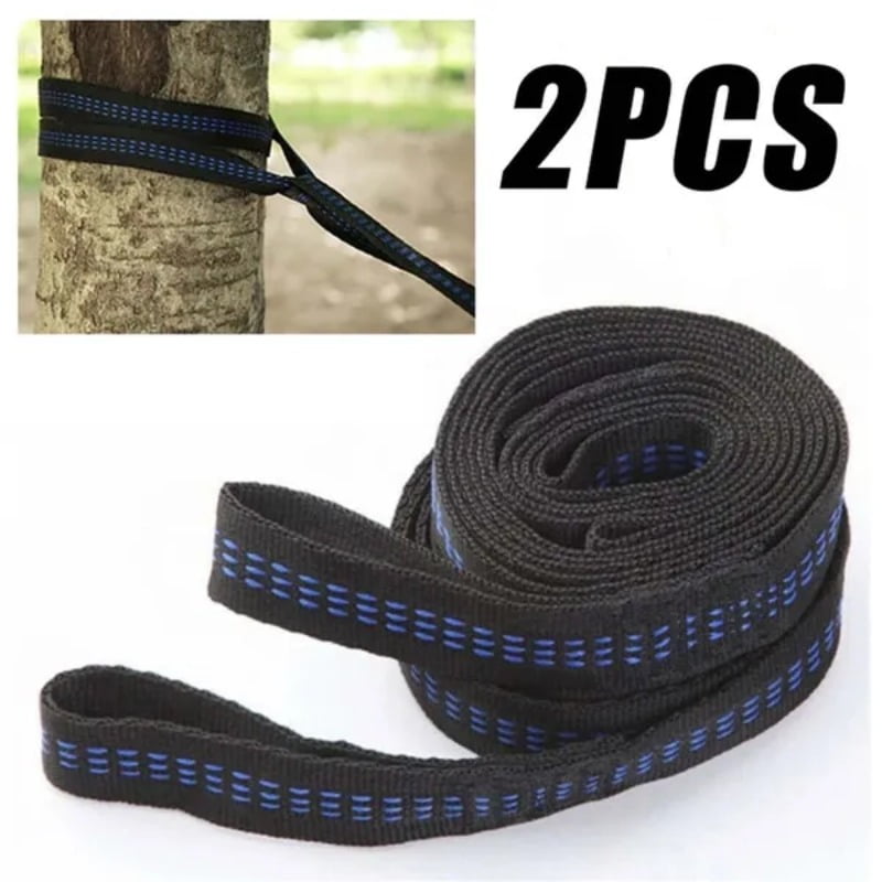 Hammock Straps, Adjustable Heavy-Duty Tree Straps with Carabiners, 2 ...