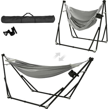 THIZEN Universal 2 Person Hammock Stand Only, 600 lbs Capacity ...