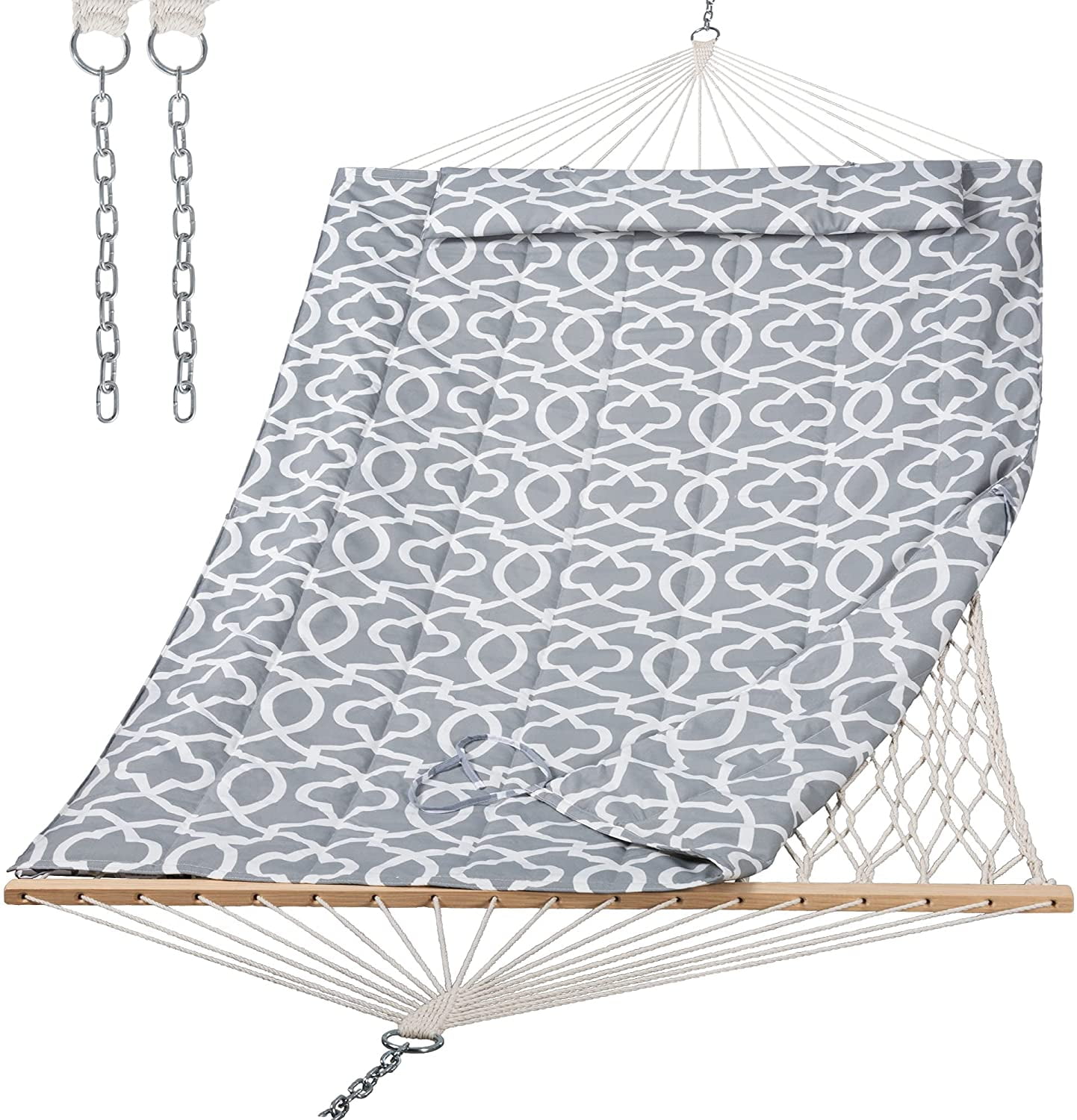 Hammocks for Outside, Two Person Hammock for Patio, Garden, Porch ...